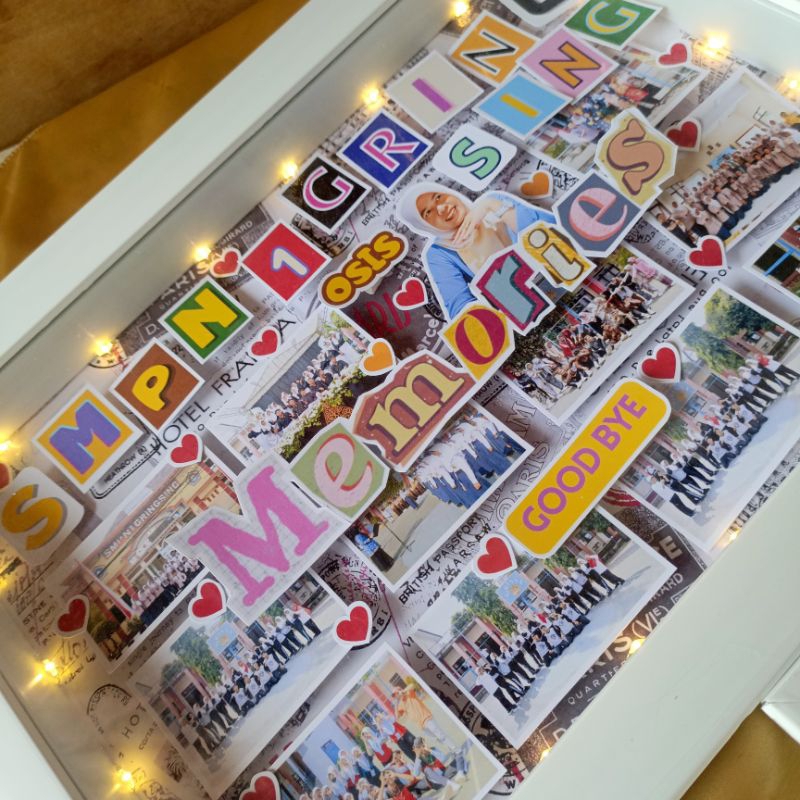 Jual Kado Scrapframe Pop Up untuk Guru Wali Kelas | Shopee Indonesia