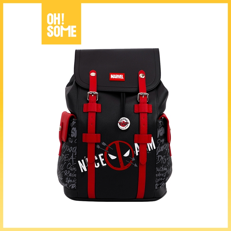 Jual 【OHSOME x Disney】 - UME Marvel Deadpool Backpack Tas Punggung ...