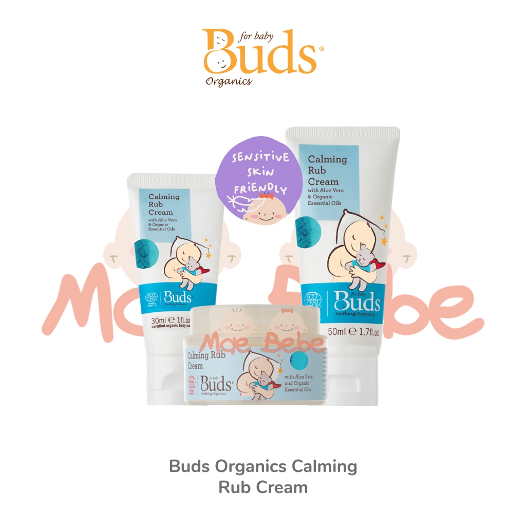 Jual Buds Organics Calming Rub Cream Krim Pereda Kolik Anak Bayi ...
