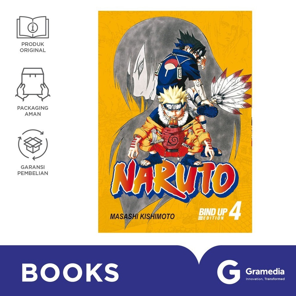 Jual KODE O79S Komik Naruto Bind Up Edition 4 MASASHI KISHIMOTO | Shopee Indonesia