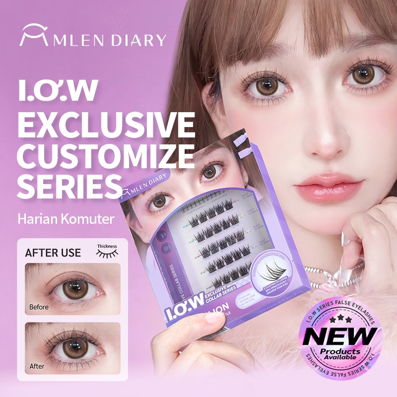 Jual Mlen Diary Bulu Mata IOW DANDELION Bulu Mata Mlen lashes Fashion ...