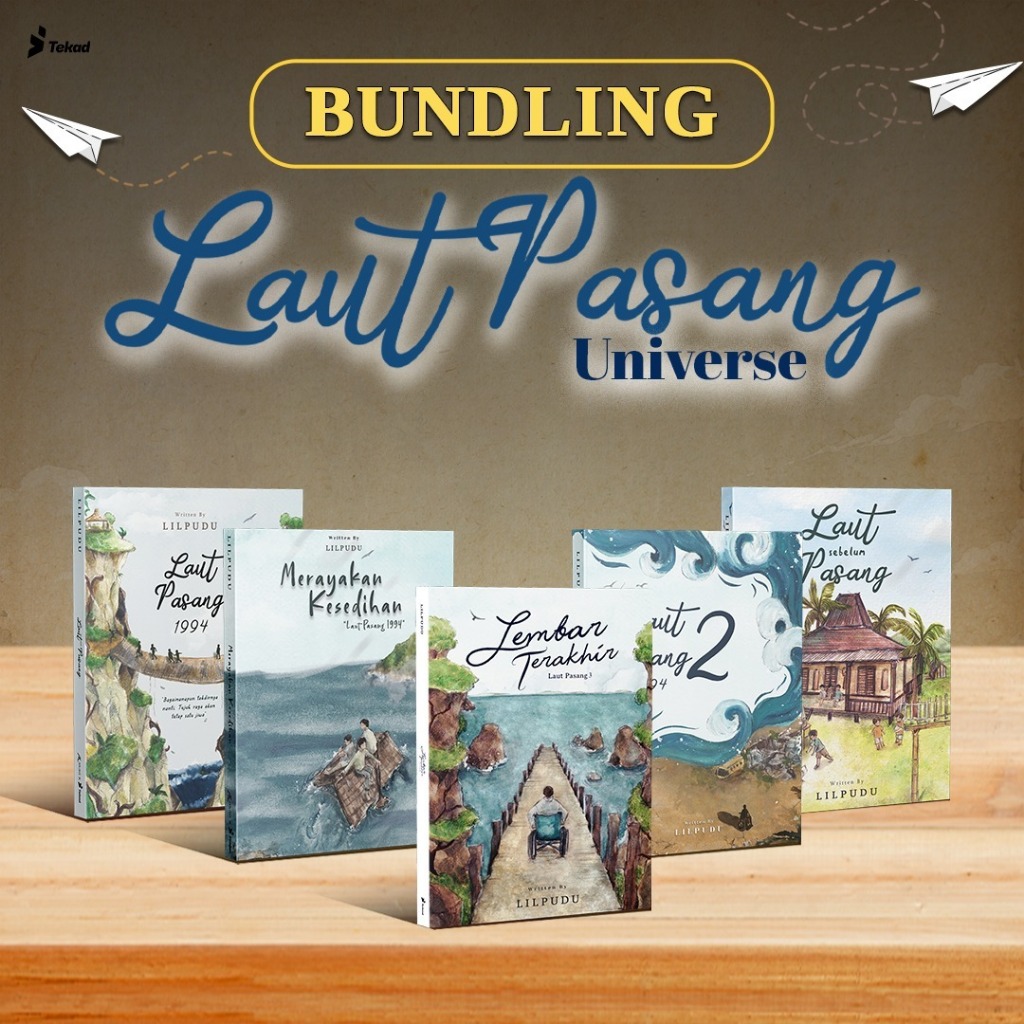 Jual Pre Order - Buku Novel - Laut Pasang 3 : Lembar Terakhir - Lilpudu ...