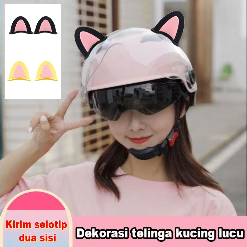 Jual Kuping helm kucing/Hiasan telinga kucing yang lucu/Helm telinga ...