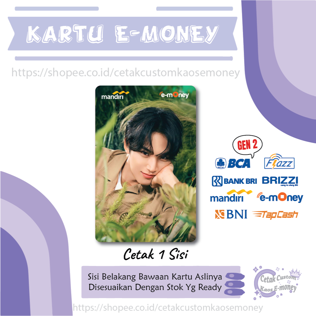 Jual KARTU EMONEY ETOLL KPOP SEVENTEEN MINGGYU PHOTO ALBUM MINI GOD OF ...