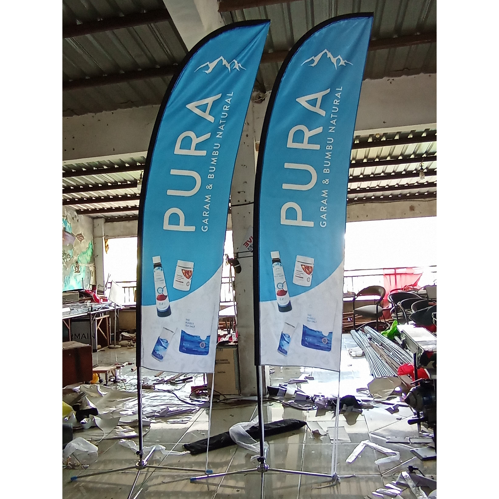 Jual Beach Flag Custom Printing Promosi/advertising flag Banner/Flying ...