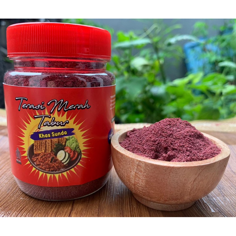 Jual TERASI MERAH TABUR KHAS SUNDA | Shopee Indonesia