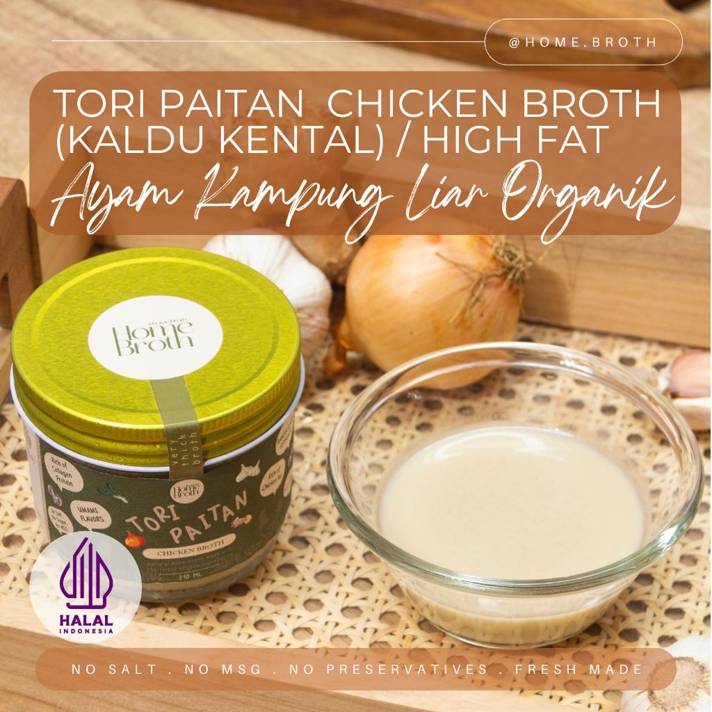 Jual Tori Paitan Premium Chicken Broth / Ayam Kampung Tinggi Lemak ...