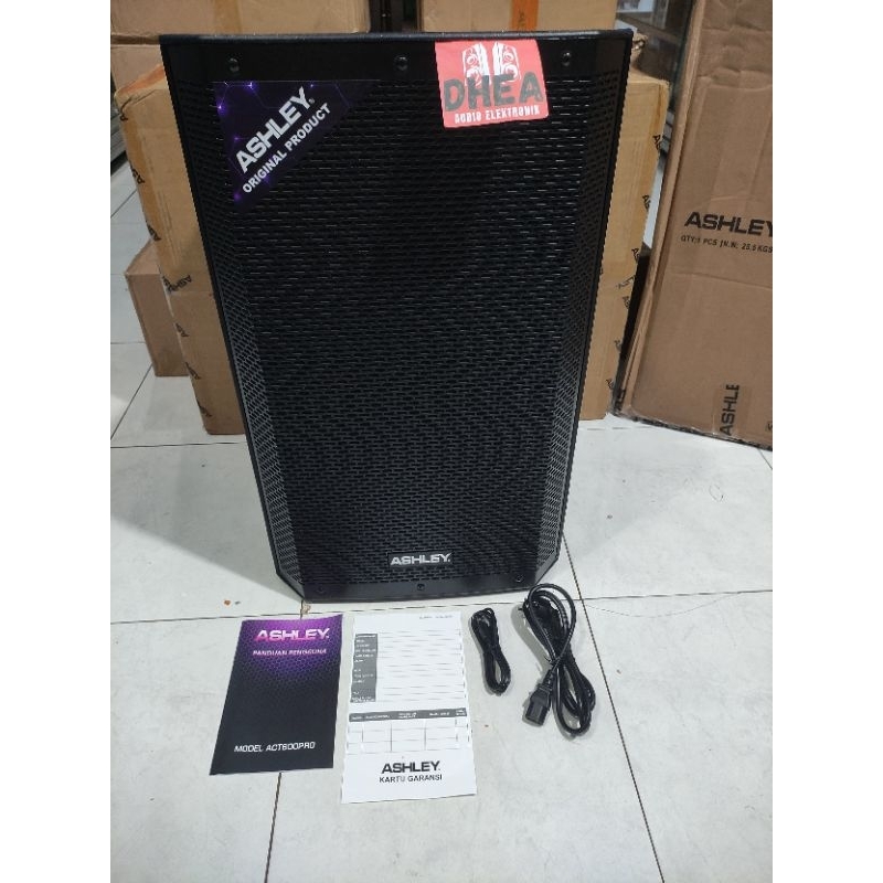 Jual Speaker Aktif ASHLEY ACT 600 PRO original 15inch new class H TWS digital effect 99dsp ...