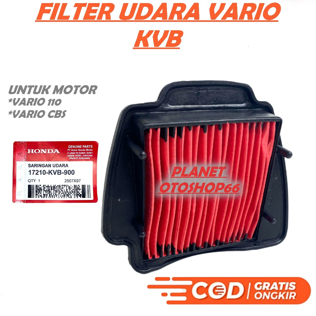 Jual FILTER UDARA VARIO 110/FILTER UDARA VARIO KARBU | Shopee Indonesia