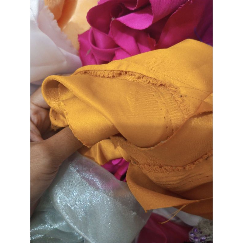 Jual kain perca abutai satin | Shopee Indonesia
