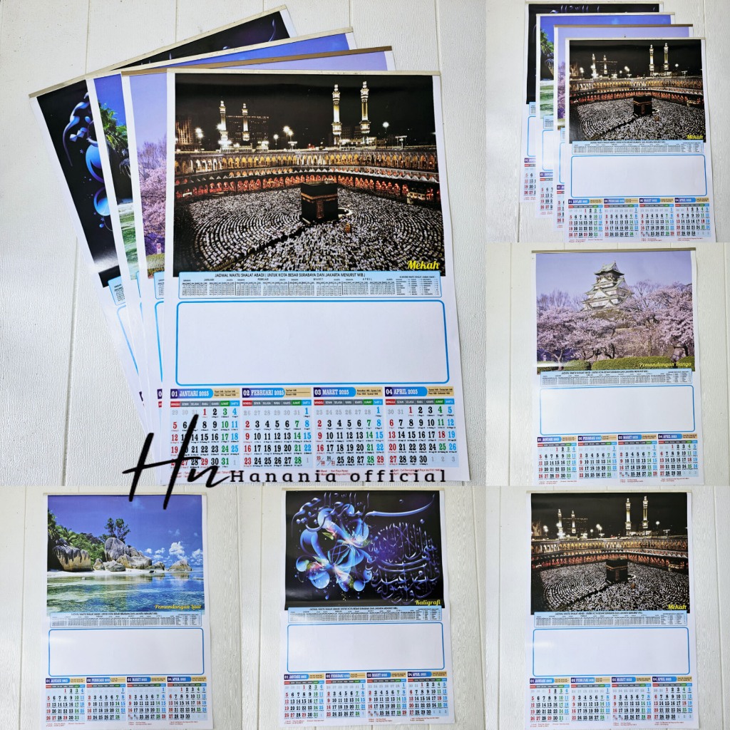 Jual KALENDER CATURWULAN 3 LEMBAR TAHUN 2025 UKURAN 36 X 51 CM KALENDER ...