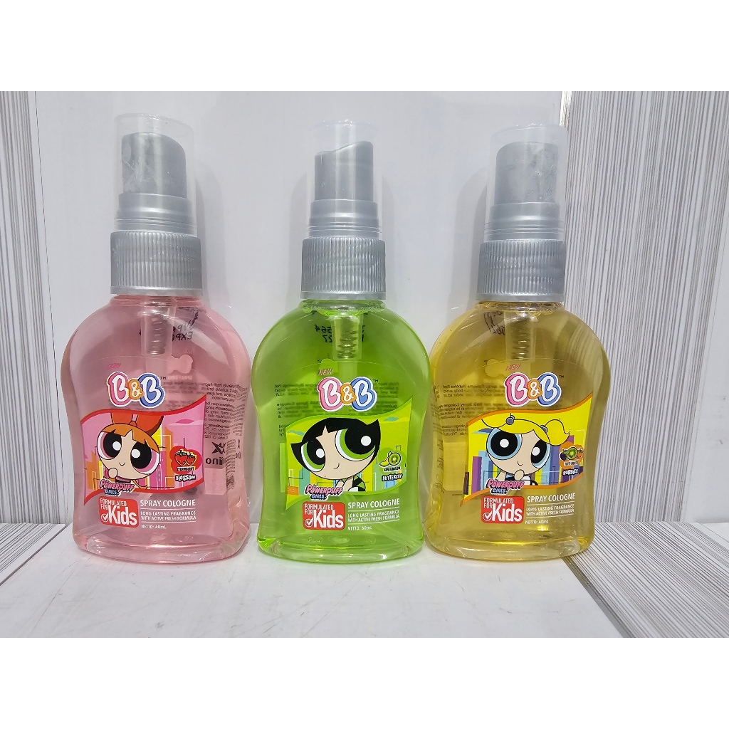 Jual B&B Kids Spray Cologne 60ml | Shopee Indonesia