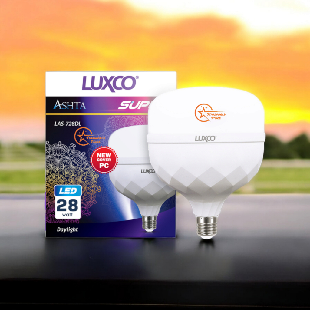 Jual LUXCO Lampu LED Ashta Super Terang T Bulb Series 28 Watt Garansi 1 Tahun - Cahaya Putih ...