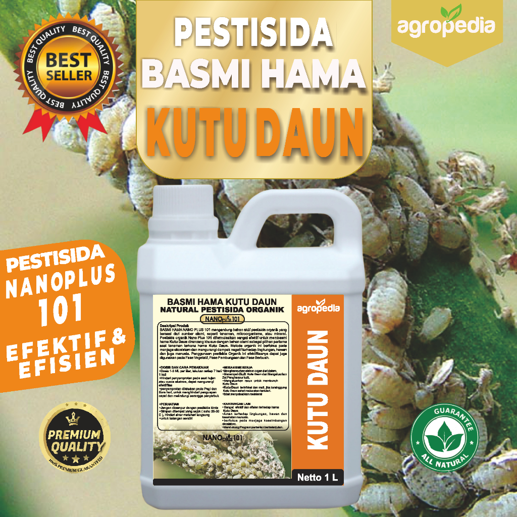 Jual Pestisida Organik Cair / Pembasmi Hama Kutu Daun / Pestisida ...