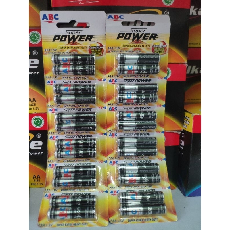 Jual batrai abc super power renceng a3 aaa | Shopee Indonesia