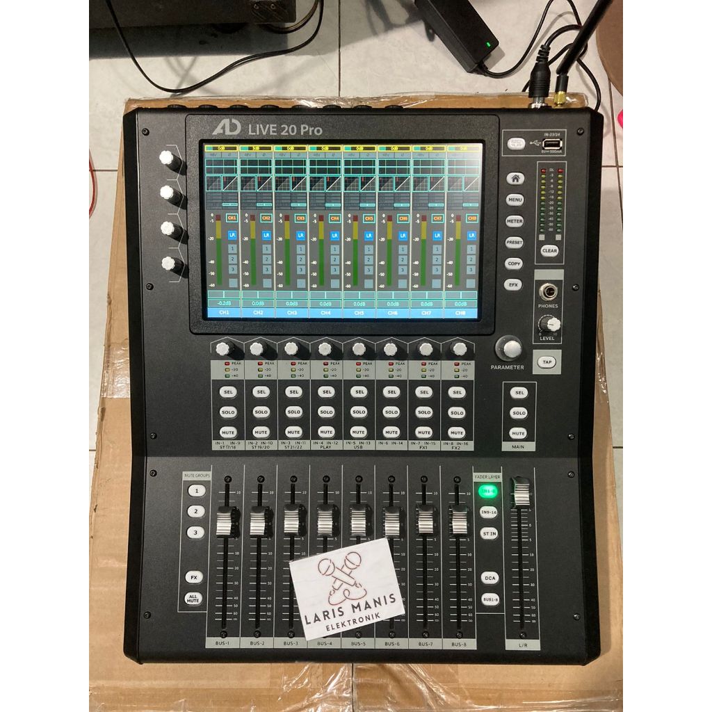 Jual Mixer Digital AD LIVE 20 PRO - 20 channel PHASELAB | Shopee Indonesia