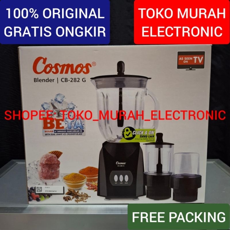 Jual TME - Blender Cosmos CB-282G Original SNI 2,0 Liter | Shopee Indonesia