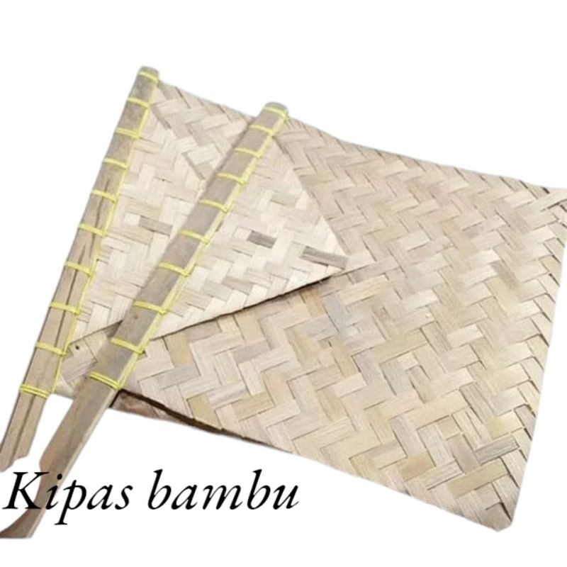 Jual kipas bambu besar / kipas sate , hihid | Shopee Indonesia