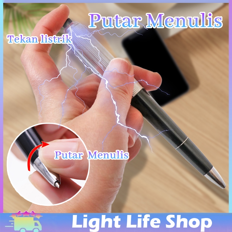 Jual Pulpen Setrum Prank Mainan Pulpen Listrik Electric Shocking Pen ...
