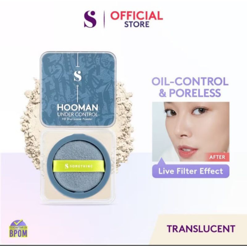 Jual Somethinc Hooman Under Control HD Blur Loose Powder | Shopee Indonesia