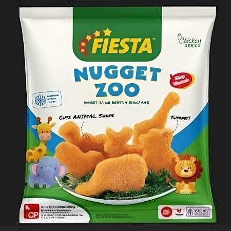 Jual Fiesta Zoo Chicken Nugget (400 gram) | Shopee Indonesia