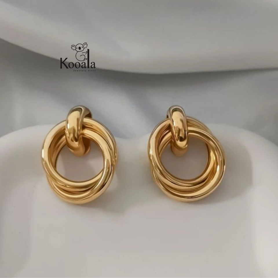 Jual Anting Rantai Gold Adele Perhiasan Korean Fashion Wanita Terbaru ...