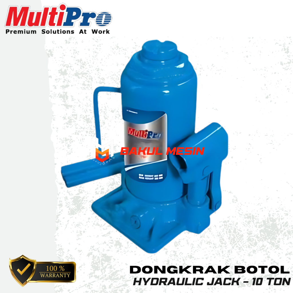 Jual MULTIPRO Bottle Jack Dongkrak Botol 10Ton MULTIPRO hydraulic jack ...