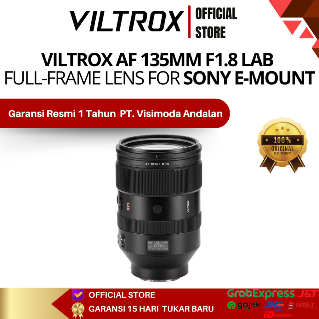 Jual Viltrox AF 135mm F1.8 LAB Full-Frame Lens for Sony E-Mount ...