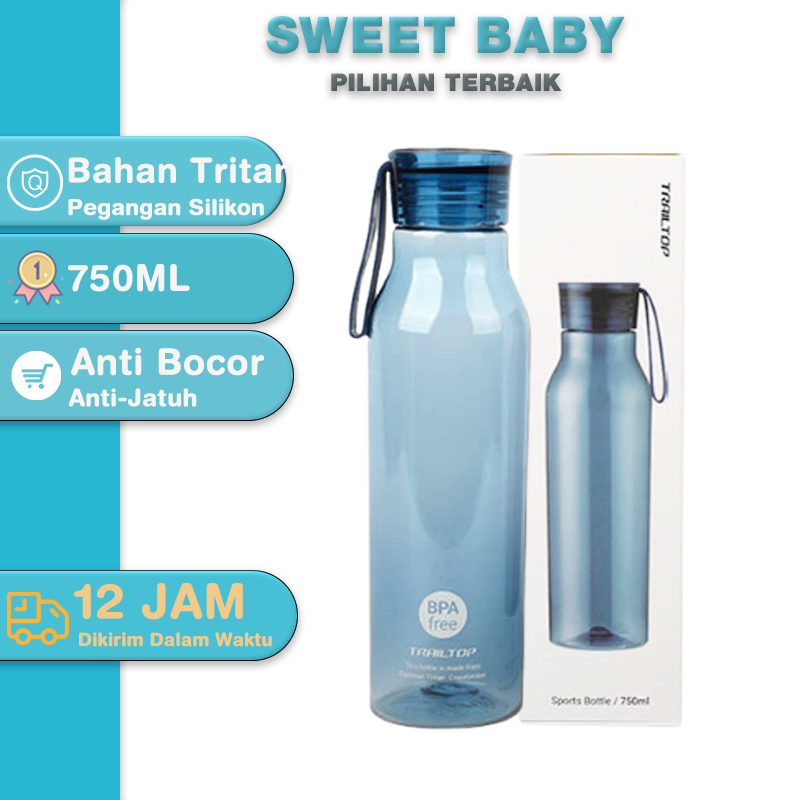Jual SweetBaby Bisfree Eco Botol Minum Tritan 750ML Anti Bocor dan Anti ...