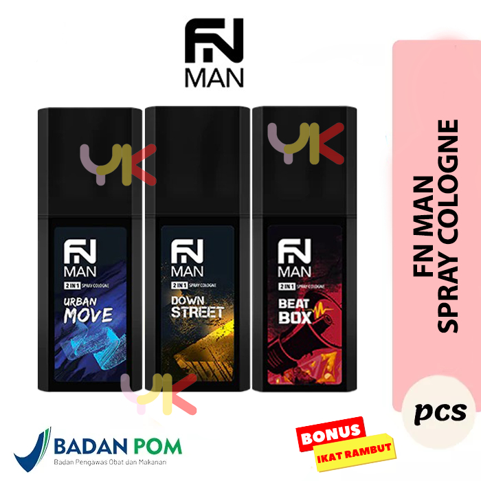 Jual FN MAN 2in1 Spray Cologne 115ml - Parfum Pria FN Man | Shopee ...