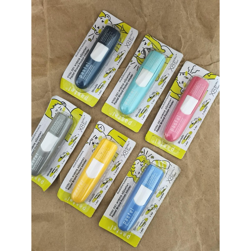 Jual Pastel Inhaler Pastel brand inhaler original thailand | Shopee ...