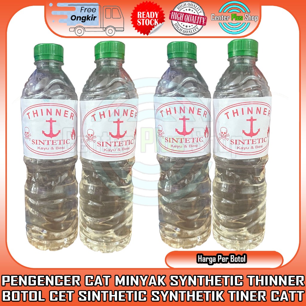 Jual Tiner Botol Jangkar Pengencer Cat Minyak Kayu Besi Akua Thiner Thinner Besar Kecil Ekonomis ...
