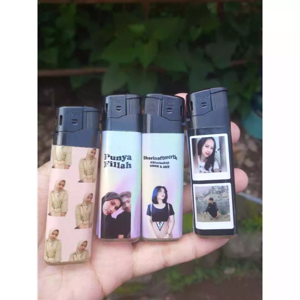 Jual KOREK FOTO CUSTOM GAMBAR BEBAS / KOREK API UNIK / KOREK API CUSTOM ...