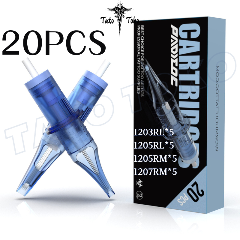 Jual Jarum tato Pardeo all-in-one 20 jarum tato paket campuran Jarum ...