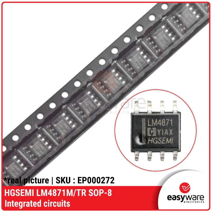 Jual IC LM4871 SMD LM4871M SOP-8 3W IC AUDIO AMPLIFIER | Shopee Indonesia