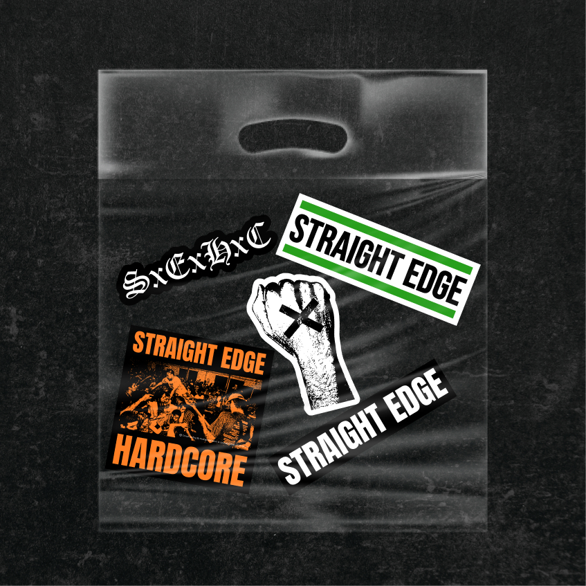 Jual Sticker Straight Edge Hardcore Band Vinyl Waterproof | Shopee ...