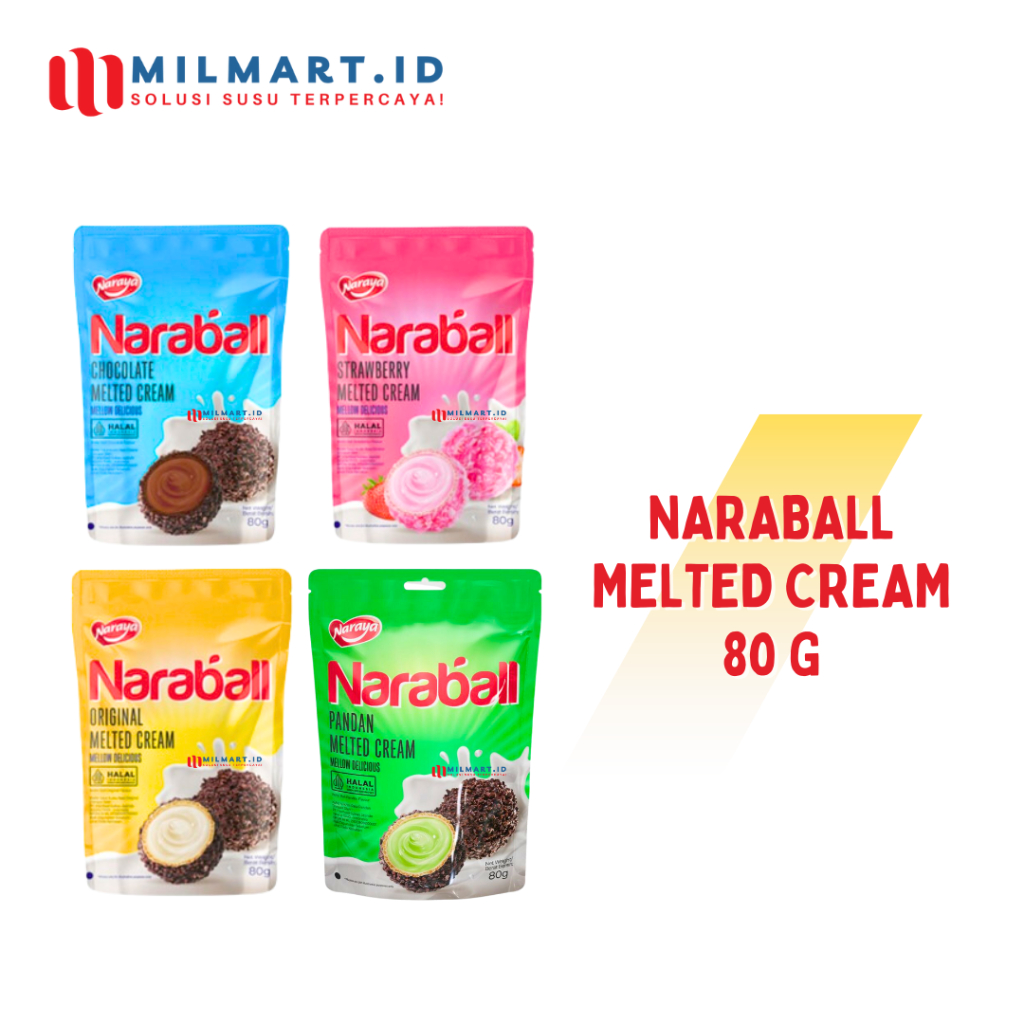 Jual NARAYA NARABALL WAFER SALUT 80 G COOKIES RASA CHOCOLATE/STROBERI ...