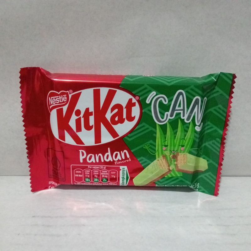 Jual KitKat Chocolate 4F Nestle Pandan 35g | Shopee Indonesia