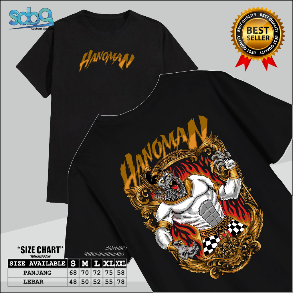 Jual KAOS BAJU DISTRO WAYANG HANOMAN HANUMAN - KAOS BUDAYA INDONESIA ...