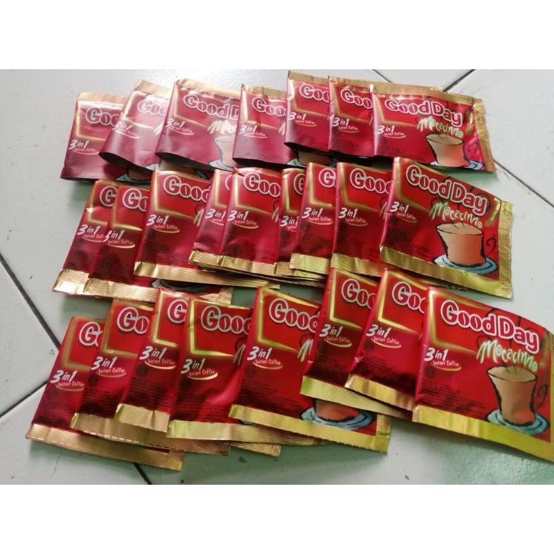 Jual Bungkus kopi Good Day 100 Pcs pra karya kerajinan sekolah | Shopee ...