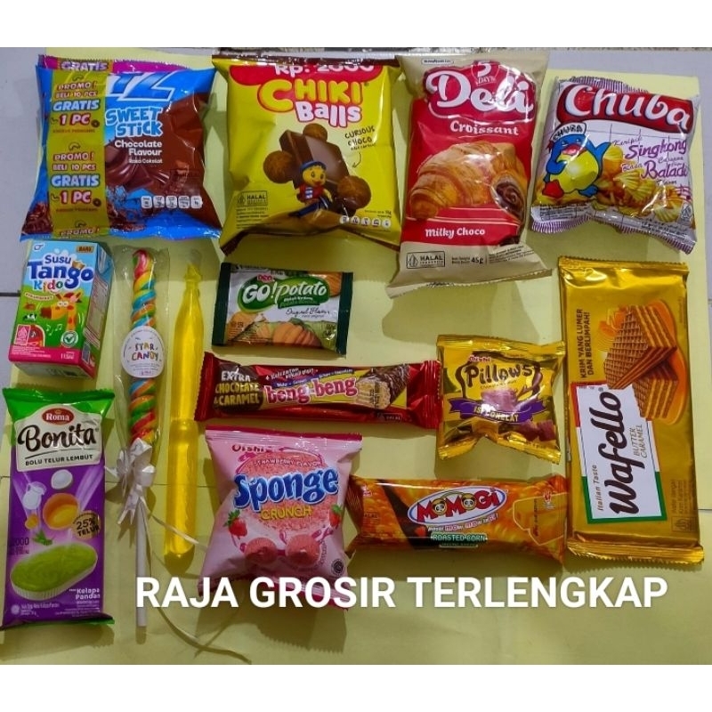 Jual PAKET SNACK TERMURAH KE-7/PAKET ULANG TAHUN/HAMPERS/HADIAH ...