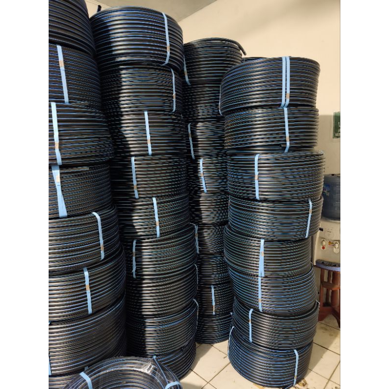Jual PIPA HDPE 1 Inch Pn 16/PIPA HDPE HITAM 32mm (100m/Roll) | Shopee Indonesia