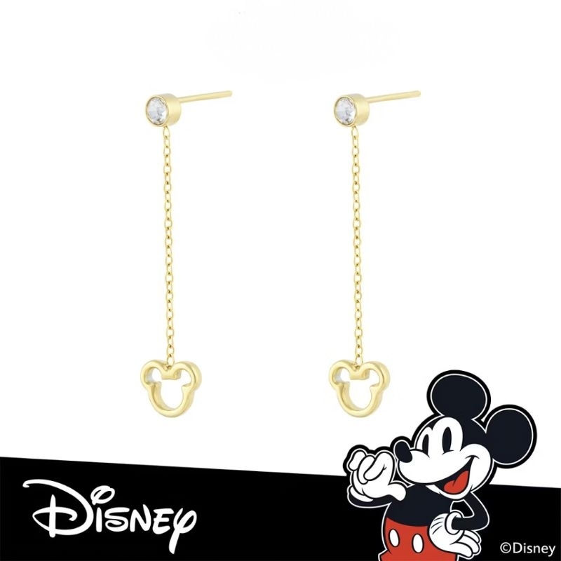 Jual Anting mickey bolong panjang ctm titanium cantik | Shopee Indonesia