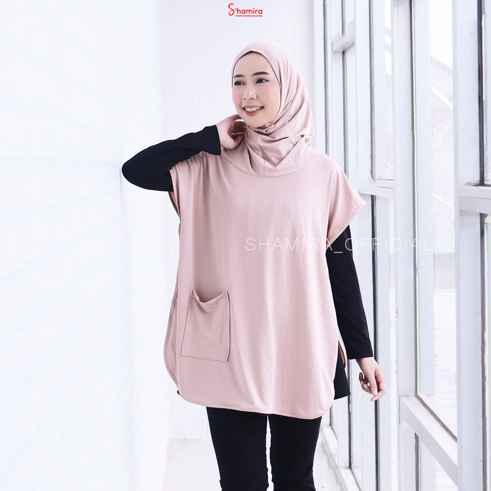Jual Shamira - Hijab Rompi Olahraga Instan I Hijab Rompi Instan Vest ...