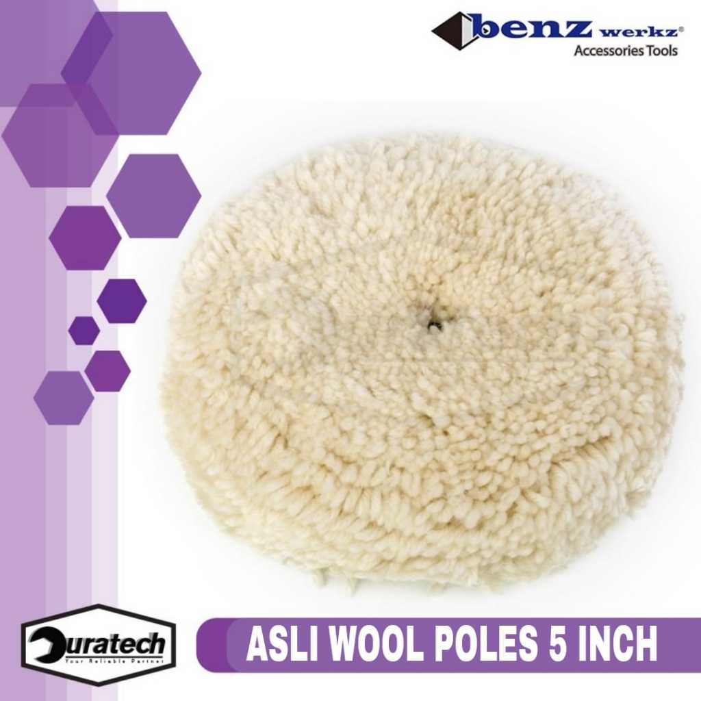 Jual Benz Werkz Wol 5" / Wool Poles Wax 5 Inci / Compound Mobil Tatakan ...