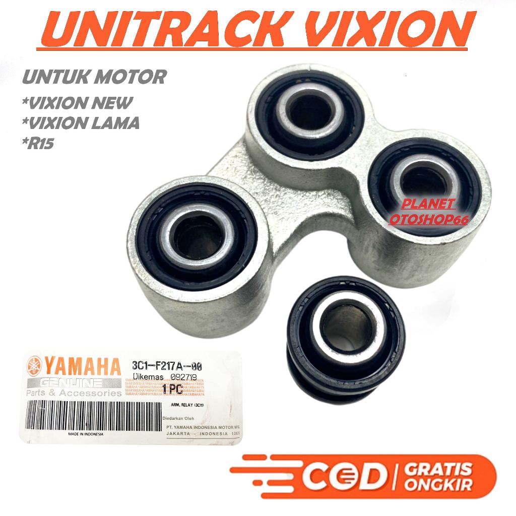 Jual UNITRACK ASSY YAMAHA / VIXION NEW / VIXION LAMA / R15 / NVA LENGAN AYUN TERPONG SET ASSY ...