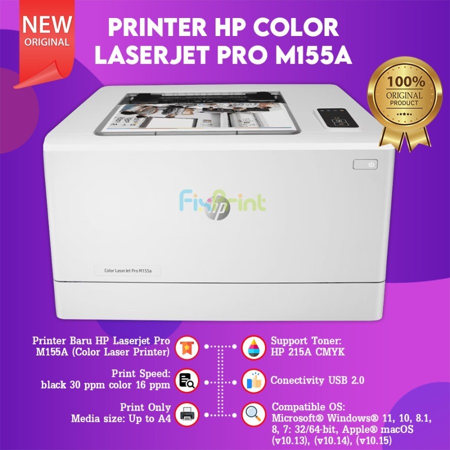 Jual FixPrint Printer HP Color LaserJet 150A M150A (4ZB94A) / Color ...