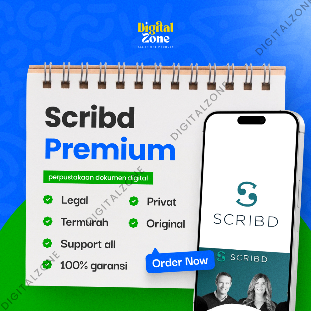 Jual SCRIBD PREMIUM 1 TAHUN FULL GARANSI (UNLOCKED SEMUA FITUR) | Shopee Indonesia