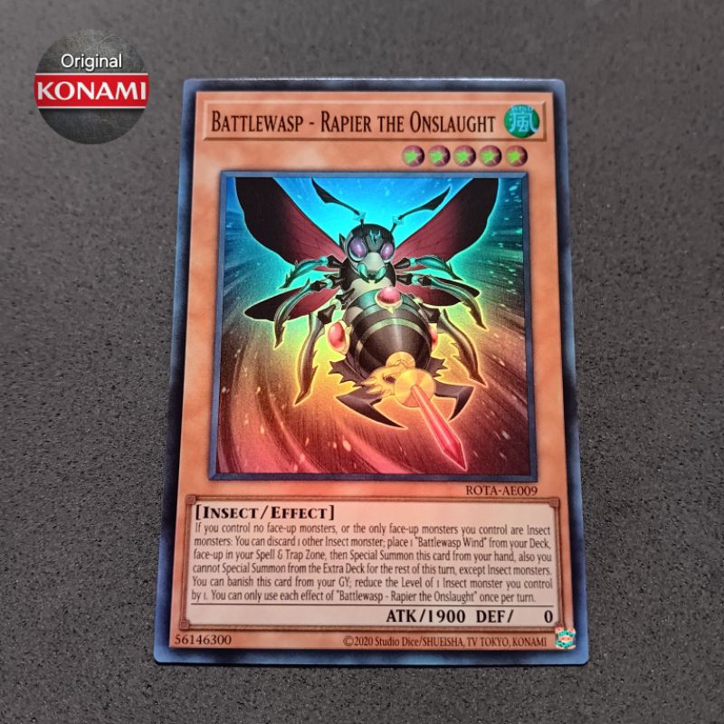 Jual Yugioh Card AE Battlewasp - Rapier the Onslaught Super Rare ...