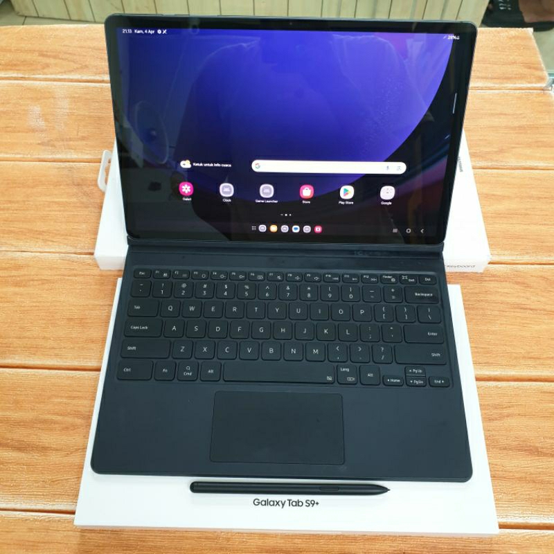 Jual Samsung Galaxy Tab S9+ SM-X810 12/256GB Garansi Resmi + Keyboard ...
